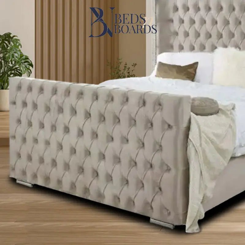 Francis Upholstered Bed Frame BedsnBoards