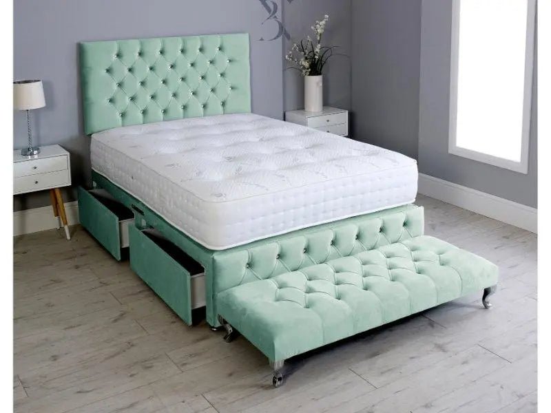 Ambassador Chesterfield Divan Bed – BedsnBoards